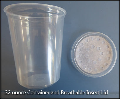 Fly Culture Containers and Lids – The Fruit Fly Shop